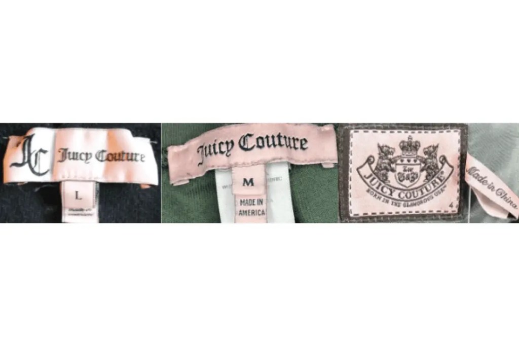How to tell if Juicy Couture is vintage: Logos, Tags & Tips | Vintage ...