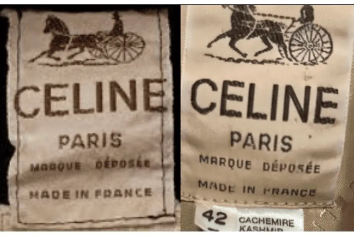 How to tell if Celine is vintage: Logos, Tags & Tips | Vintage Clothing ...