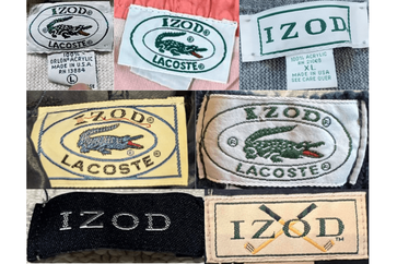 Old Izod Logo