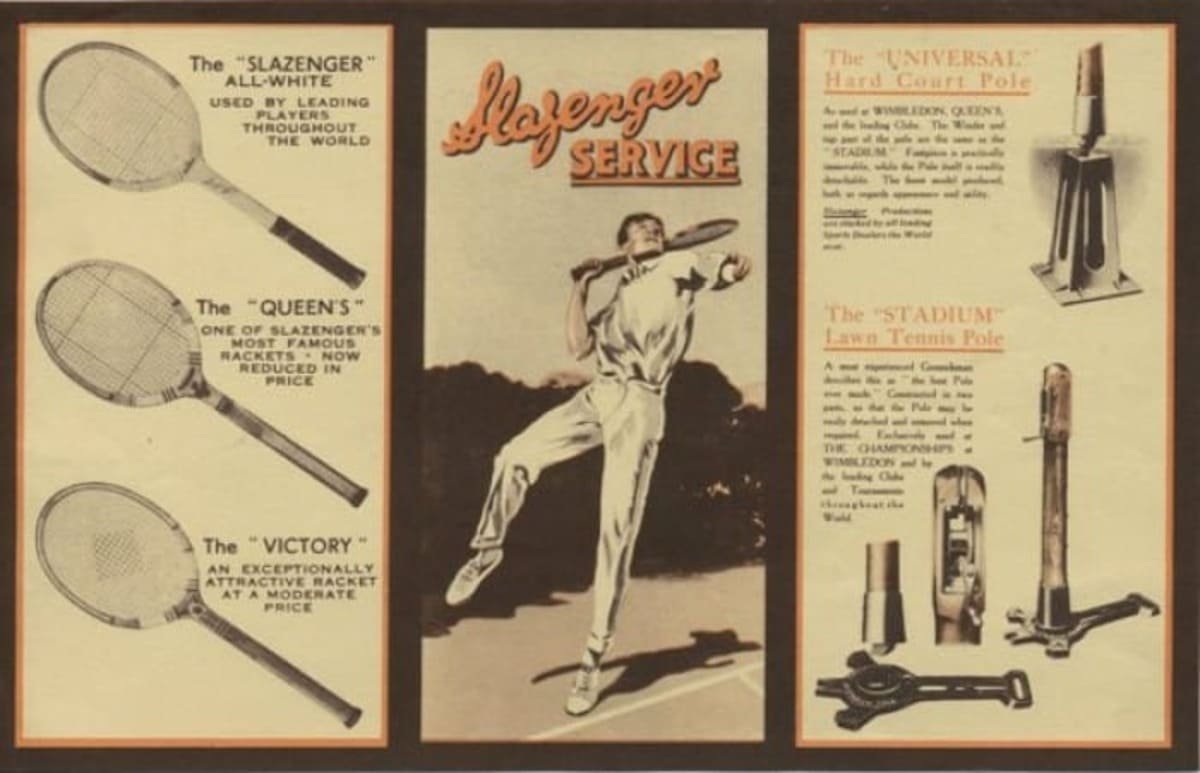 Old Slazenger Advert – VCG