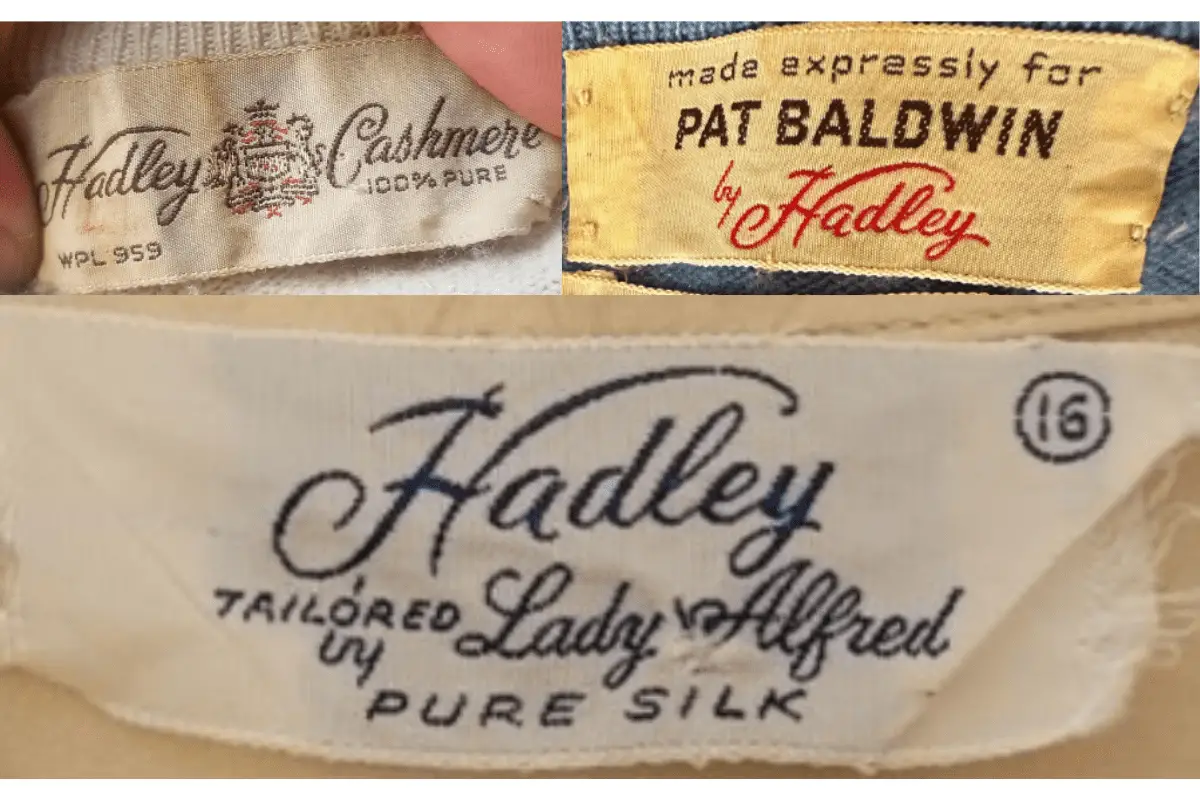 1950s Hadley tags – VCG