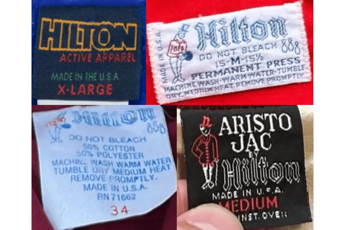 1980s Hilton tags – VCG