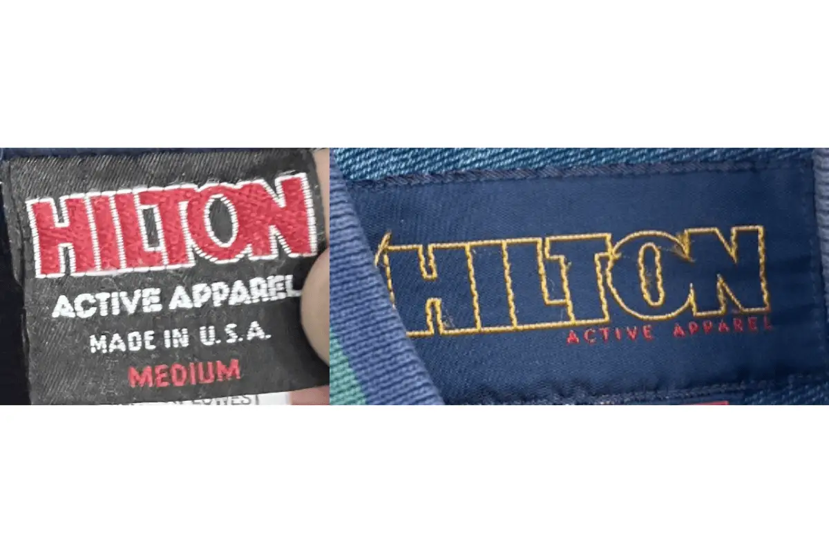 1990s Hilton tags – VCG