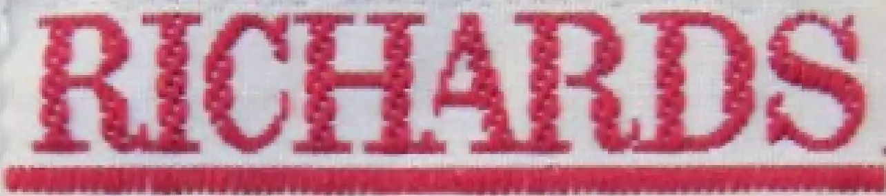 1980s to 1990s Richard Shops logo | VCG