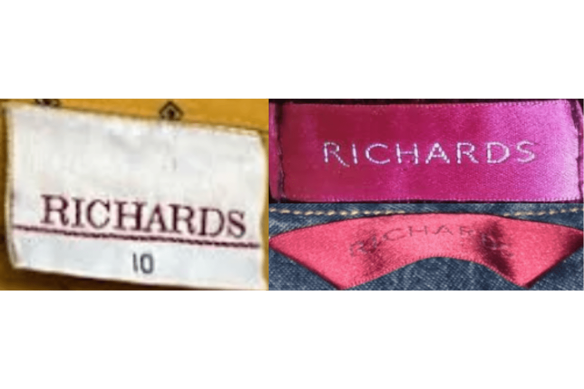 1990s Richard Shops tags – VCG