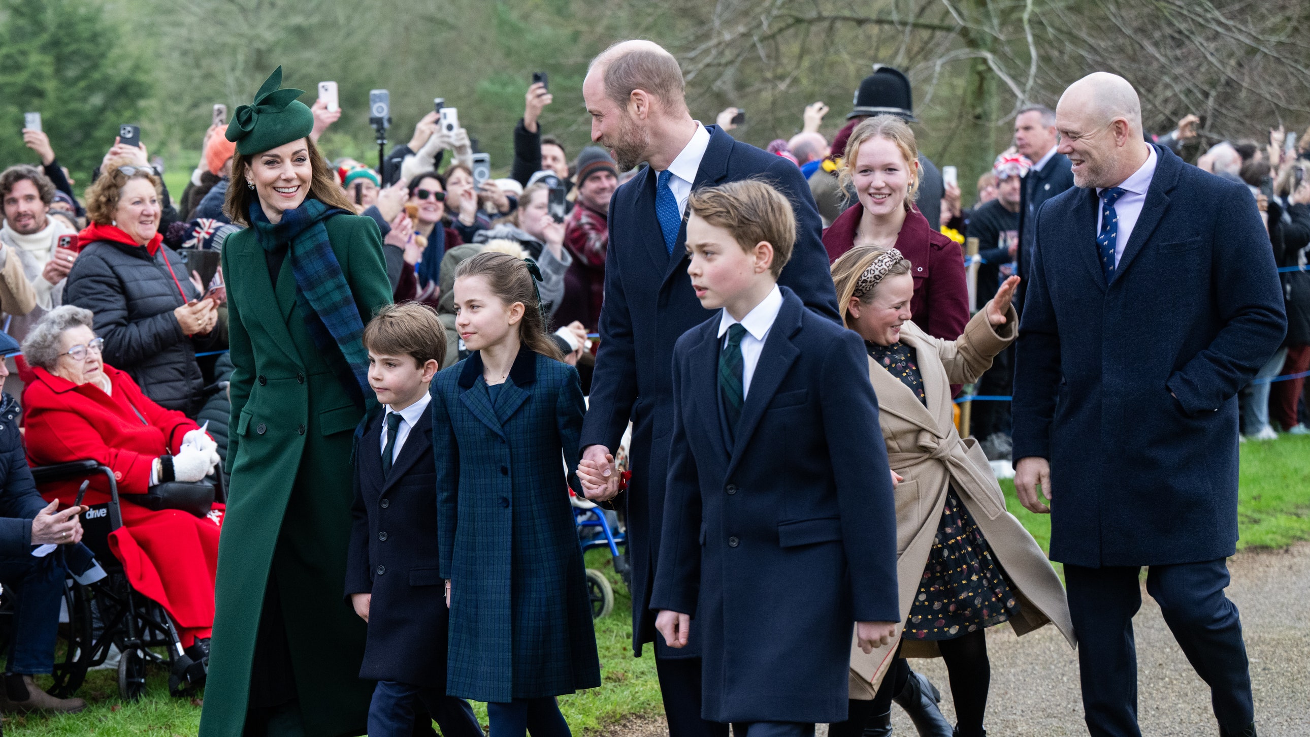 Celebrating Kate Middletons Vintage Inspired Christmas Day Fashion