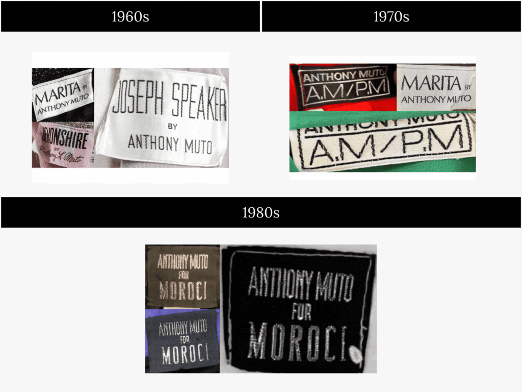 How to tell if Anthony Muto is vintage: Logos, Tags & Tips – VCG