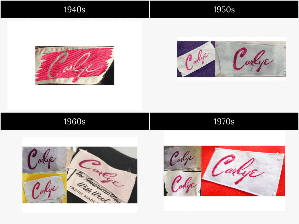 How to tell if Carlye is vintage: Logos, Tags & Tips – VCG