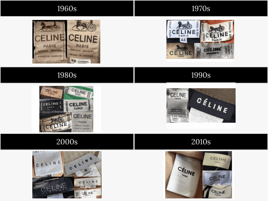 How to tell if Celine is vintage: Logos, Tags & Tips – VCG