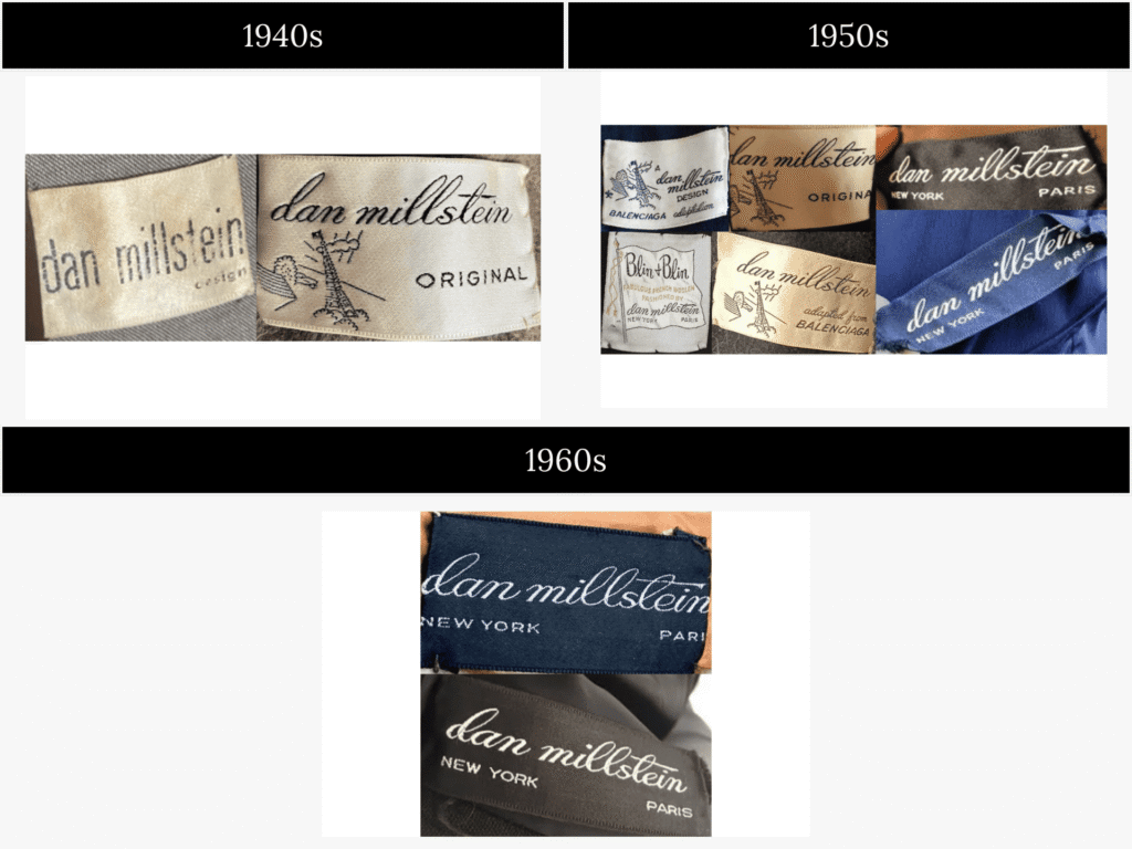How to tell if Dan Millstein is vintage: Logos, Tags & Tips – VCG