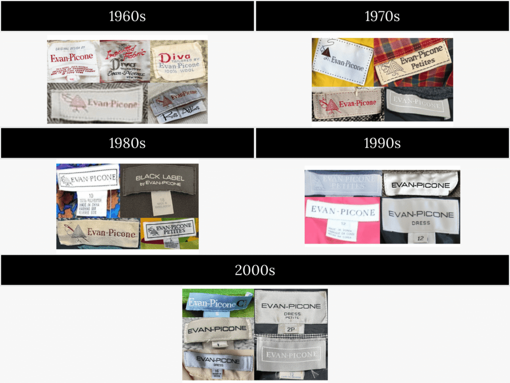 How to tell if Evan Picone is vintage: Logos, Tags & Tips – VCG