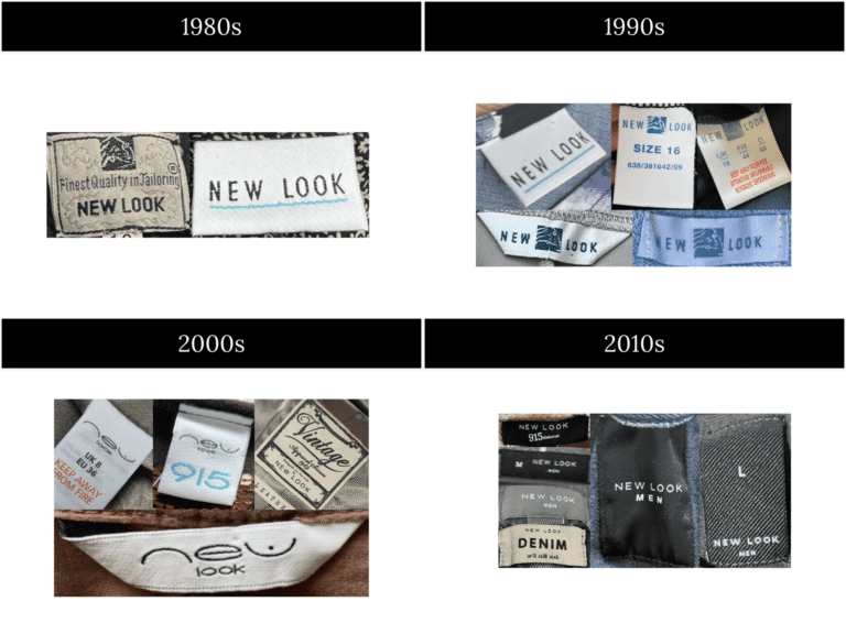 How to tell if New Look is vintage: Logos, Tags & Tips – VCG