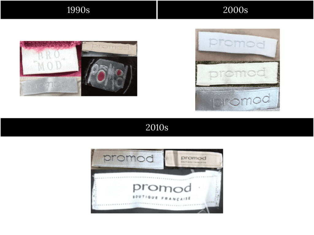 How to tell if Promod is vintage: Logos, Tags & Tips – VCG