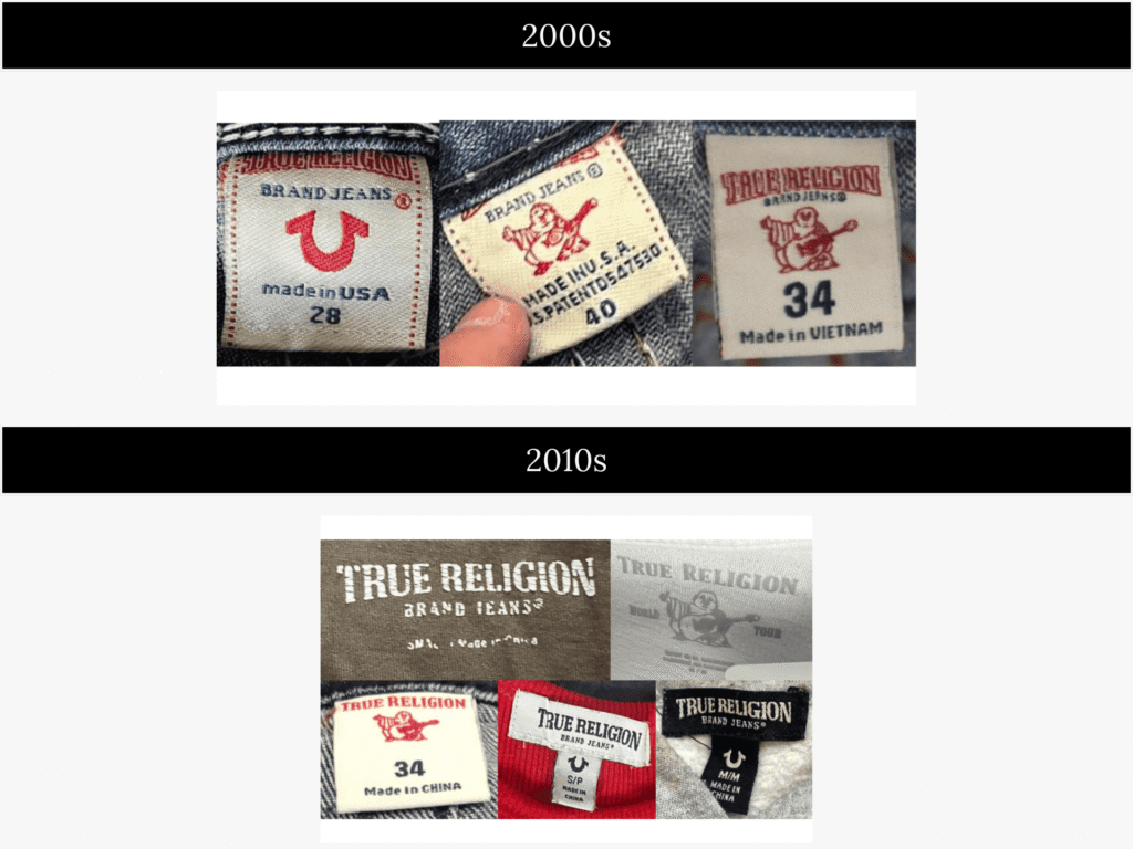 How to tell if True Religion is vintage: Logos, Tags & Tips – VCG