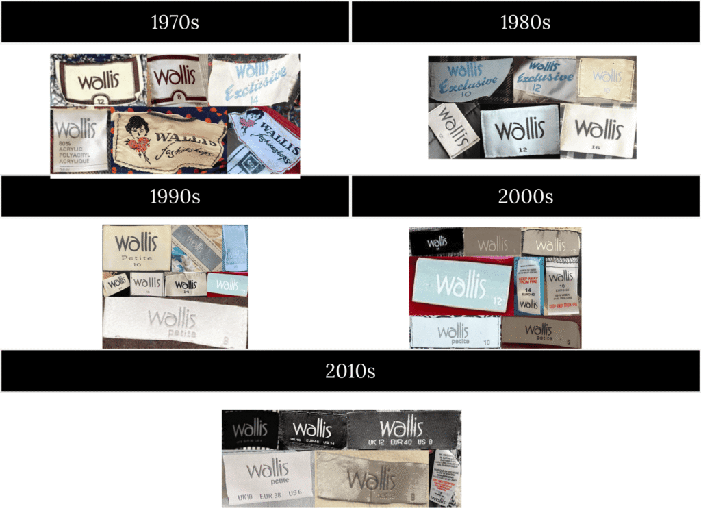 How to tell if Wallis is vintage: Logos, Tags & Tips – VCG